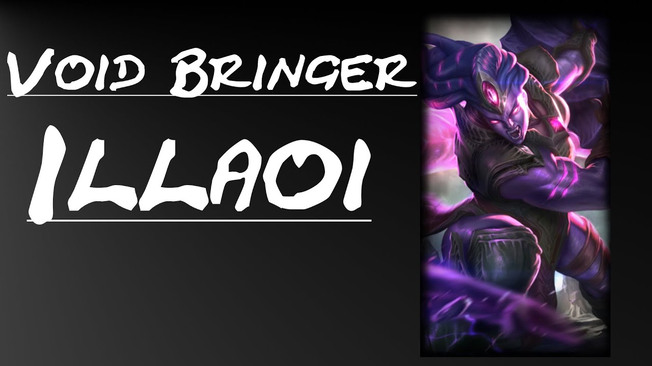 Void Bringer Illaoi Skin Spotlight - League of Legends Skin Review - YouTube