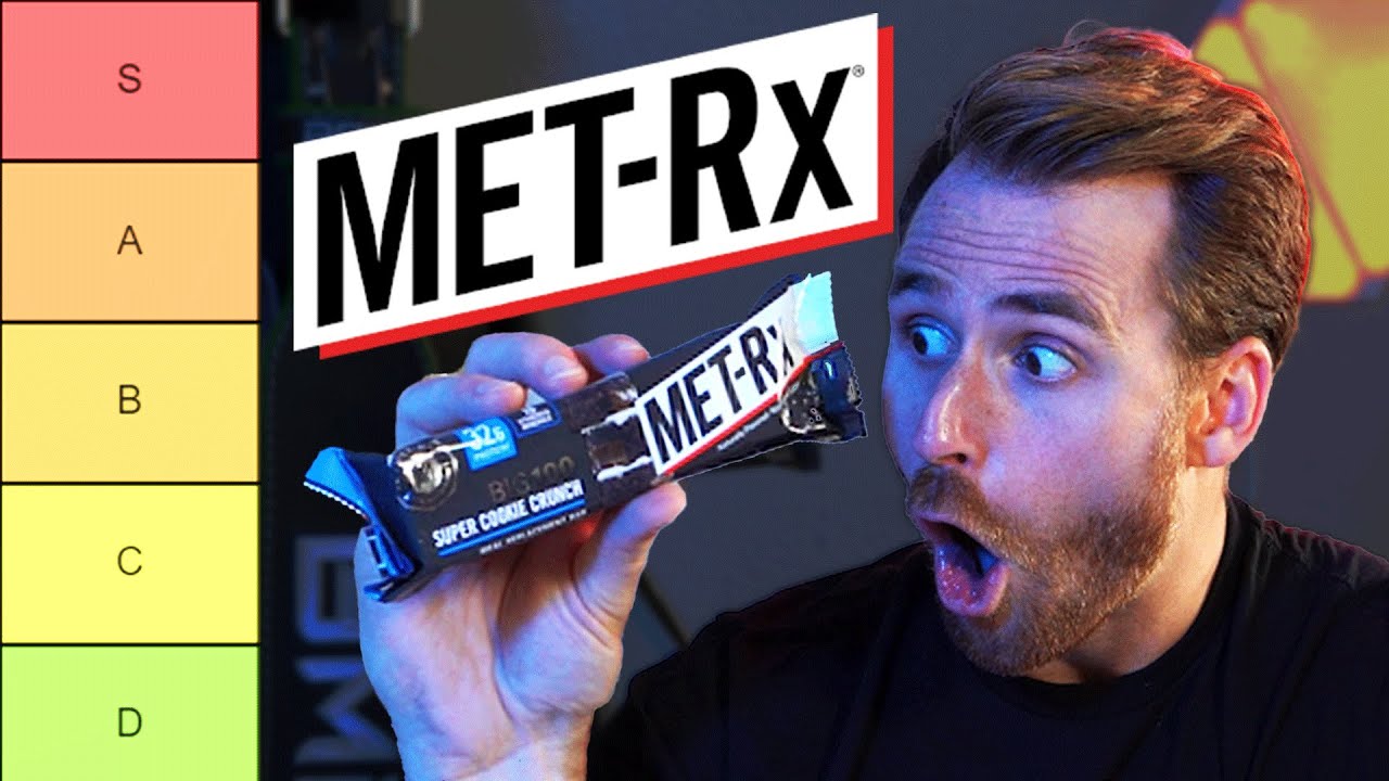 Bodybuilder Ranks MET-Rx Protein Bars - YouTube