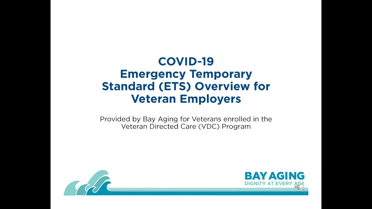 COVID 19 Emergency Temporary Standard - YouTube