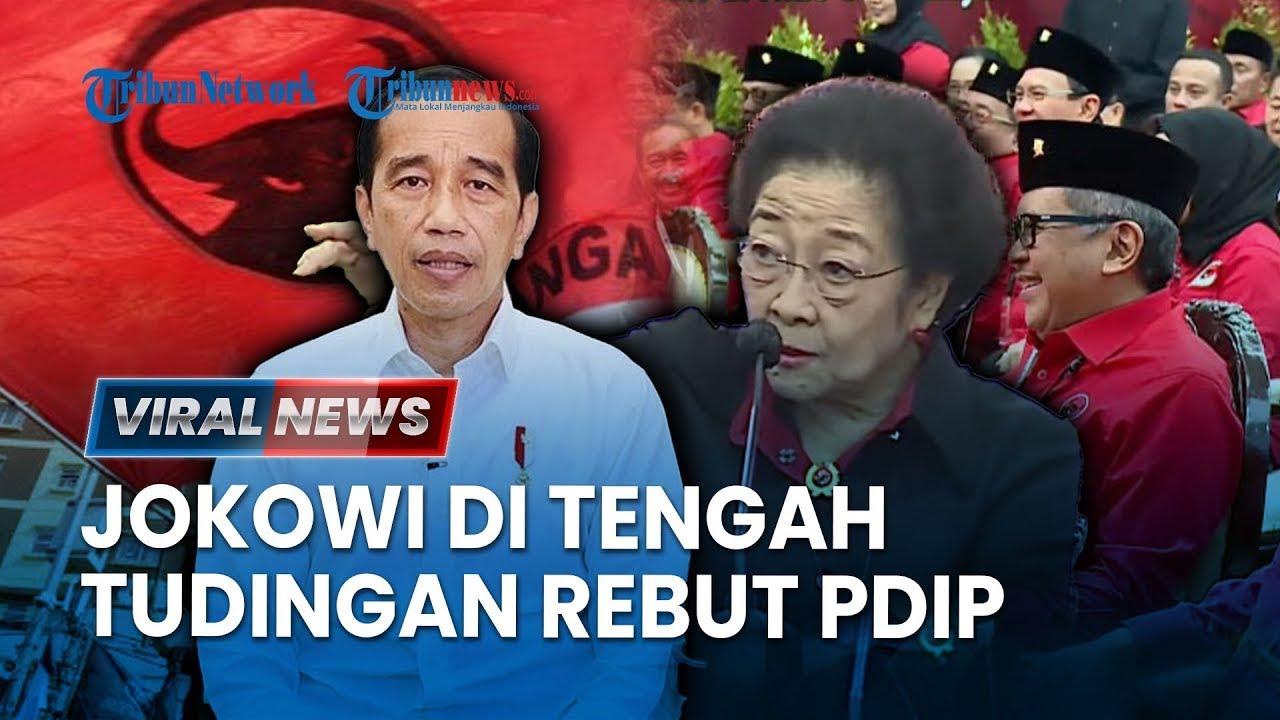 🔴 Presiden Jokowi Dituding Ingin Rebut Kursi Ketum PDIP, Megawati Tak Jadi Pensiun dari Partai ...