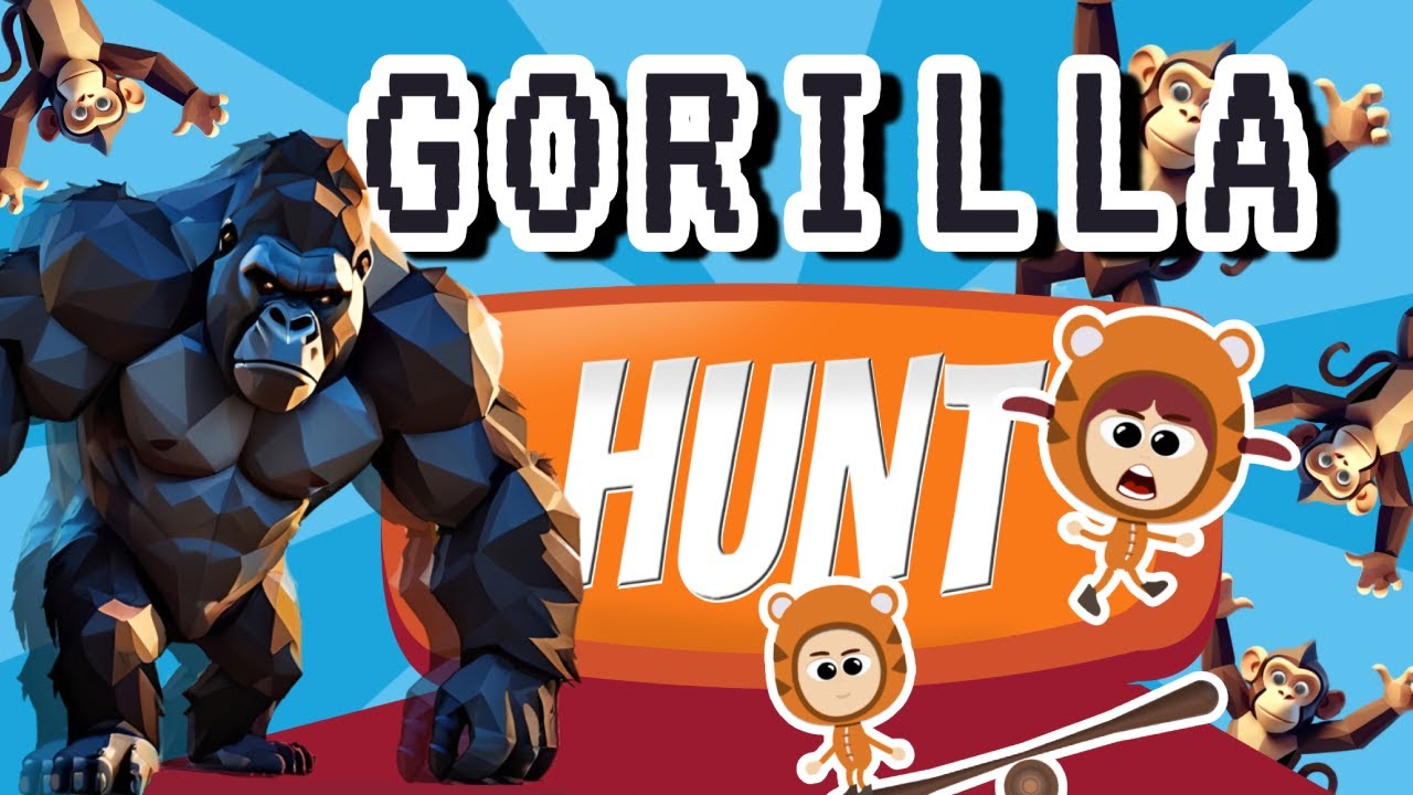 GOING ON A MONSTER HUNT | STEVE AND MEG MEET A GORILLA | CARTOON STORY ...