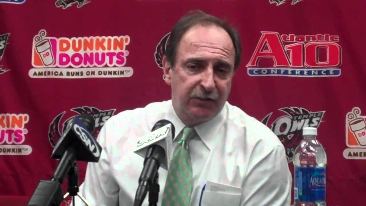 Fran Dunphy Media Conference - La Salle Game - YouTube