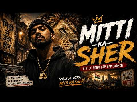Mitti Ka Sher | Hintçe Boom Bap Rap Şarkısı 🦁🔥 | Desi Hip Hop by AISONIC
