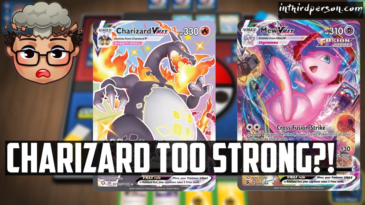 Charizard VMAX DOMINATES Mew VMAX?! (Pokemon TCG Match) - YouTube