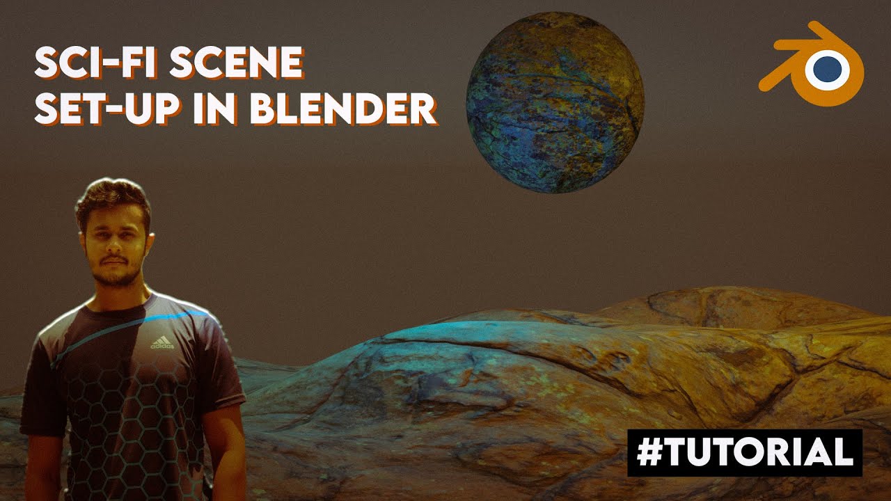 How to Setup a Sci-Fi Scene in BLENDER - YouTube