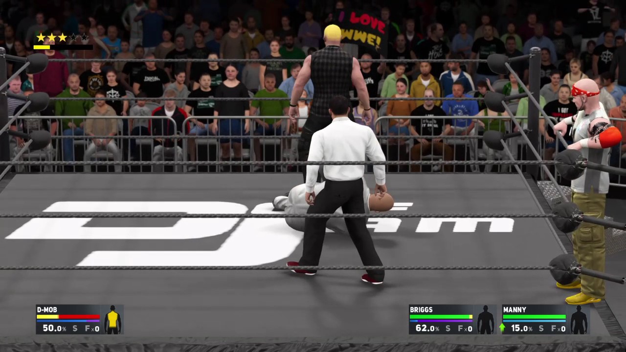 Def Jam 2K17 - Briggs & Manny vs D-Mob - Def Jam Vendetta - YouTube