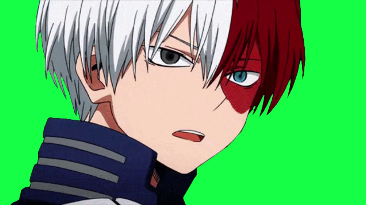 Todoroki Anime Green Screen - YouTube