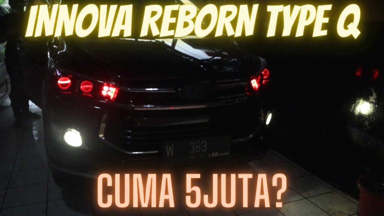 Project Innova Reborn 2021 Bi-LED Cuma 5 JUTAAN? Terang Banget!!! - YouTube