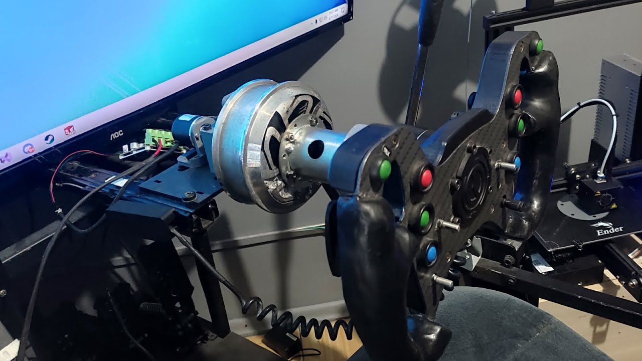 Montagem completa DIRECT DRIVE com motor de hoverboard, placa MKS ...