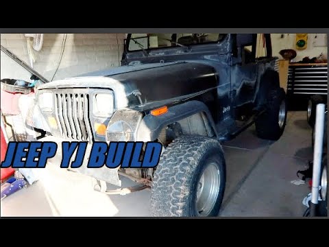 NEW 1995 JEEP WRANGLER YJ BUILD!!!! - YouTube