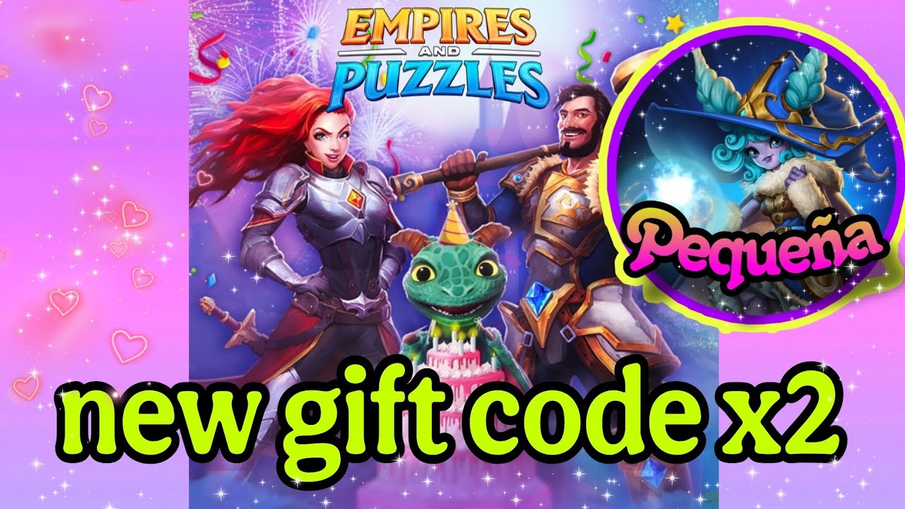 Gift code x2 - marzo 2025 - Empires and puzzles - YouTube