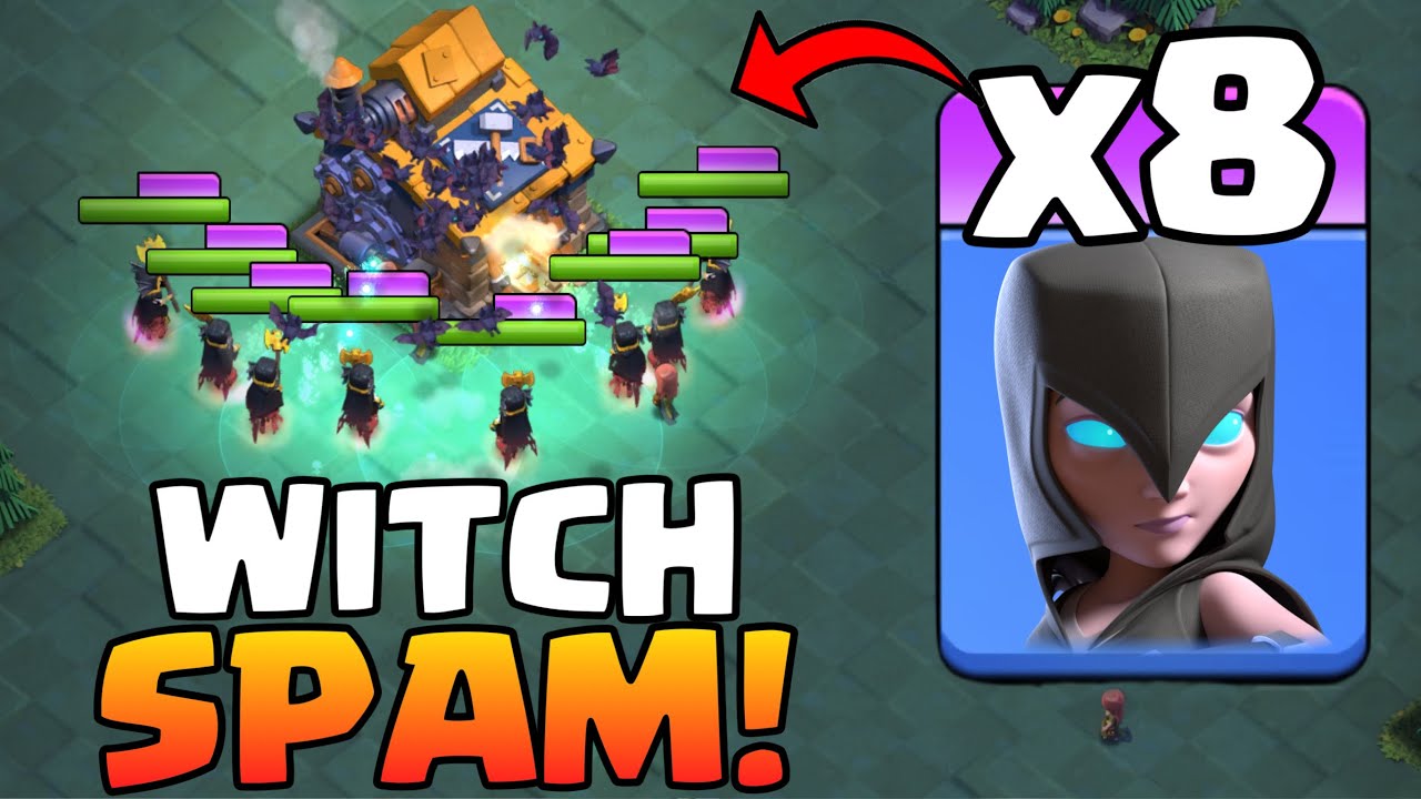 ALL Night Witch Army OVERWHELMS BH10! | Clash of Clans Builder Base 2.0 ...