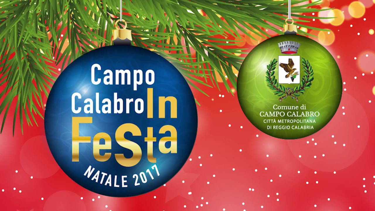 Campo Calabro in festa - Natale 2017 - YouTube