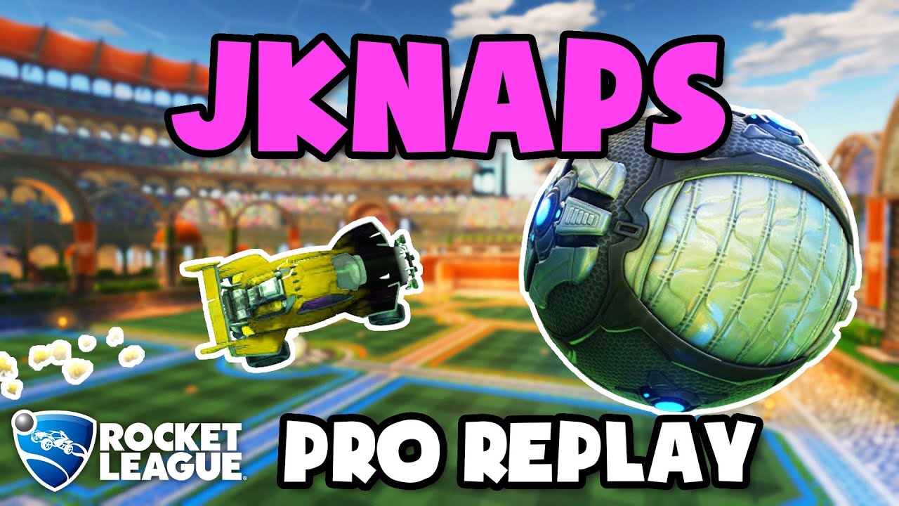 JKnaps Pro Ranked 3v3 #21 - Rocket League Replays - YouTube
