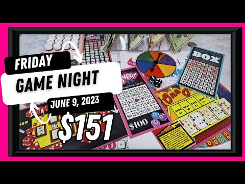 Savings Challenge Game Night/ Friday Game Night/ Save Money With Me ...