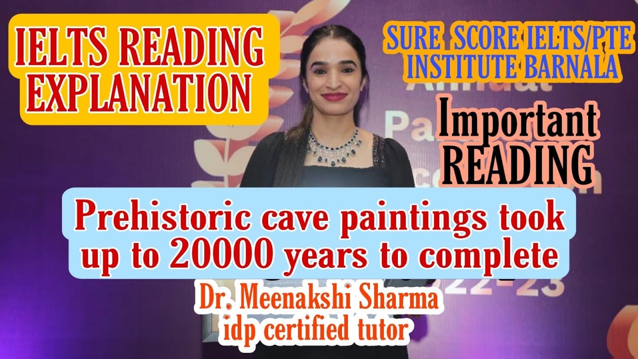 Reading | Explanation | Prehistoric cave paintings took up to 2000 ...