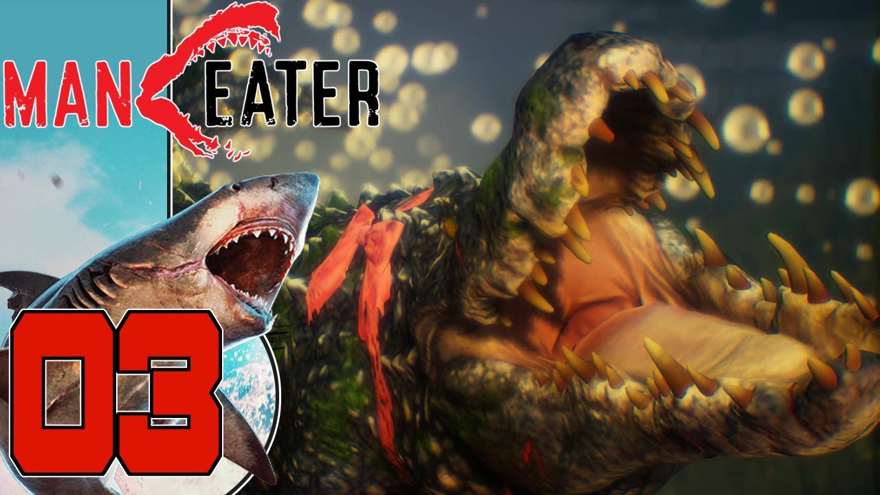 Maneater (PS4)[Blind] Part 3 (Ruler of the Swamp) - YouTube