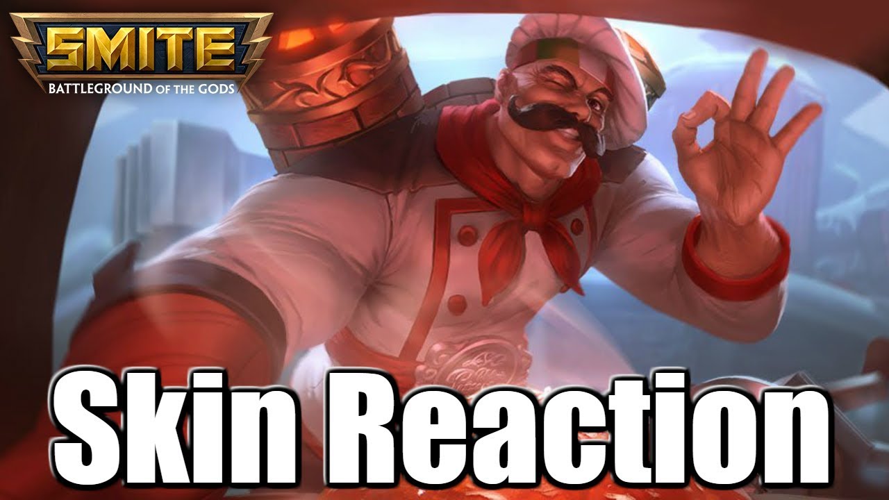 SMITE: Chef Vulcan Reaction - YouTube