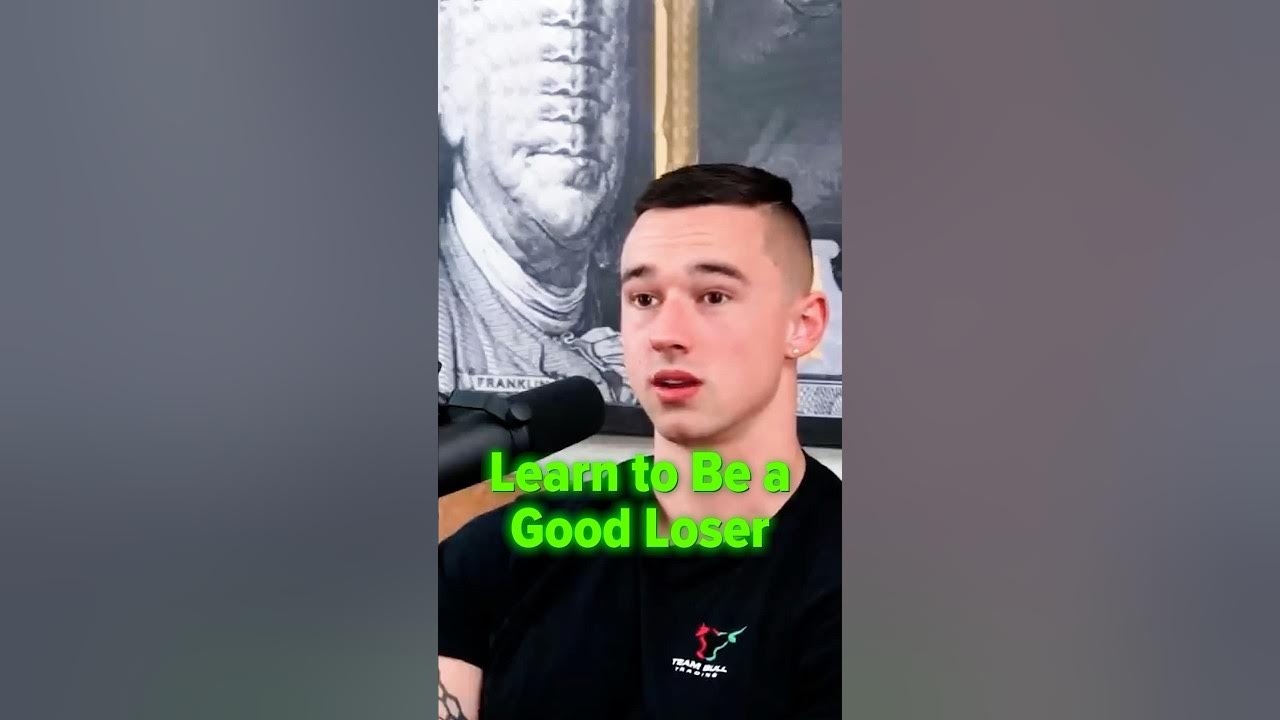 Learn to be a good loser - YouTube