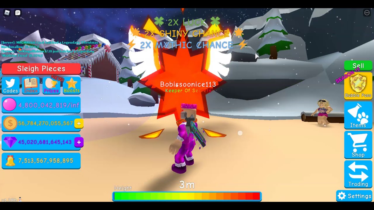 Claiming the QUEEN SNOWMAN in Roblox BGS - YouTube