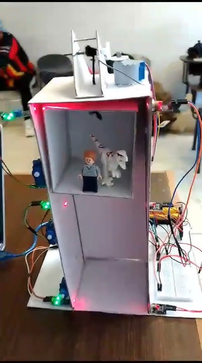 Elevador, Arduino, GUI de Matlab V1 - YouTube