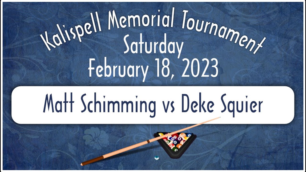 Matt Schimming vs Deke Squier - YouTube