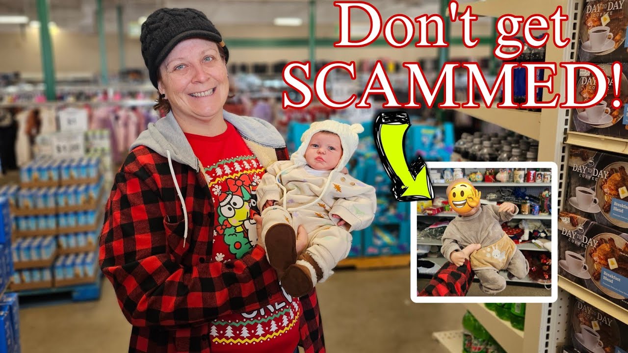 Outing with reborn baby doll| Found a baby while thrifting| Scammer ...