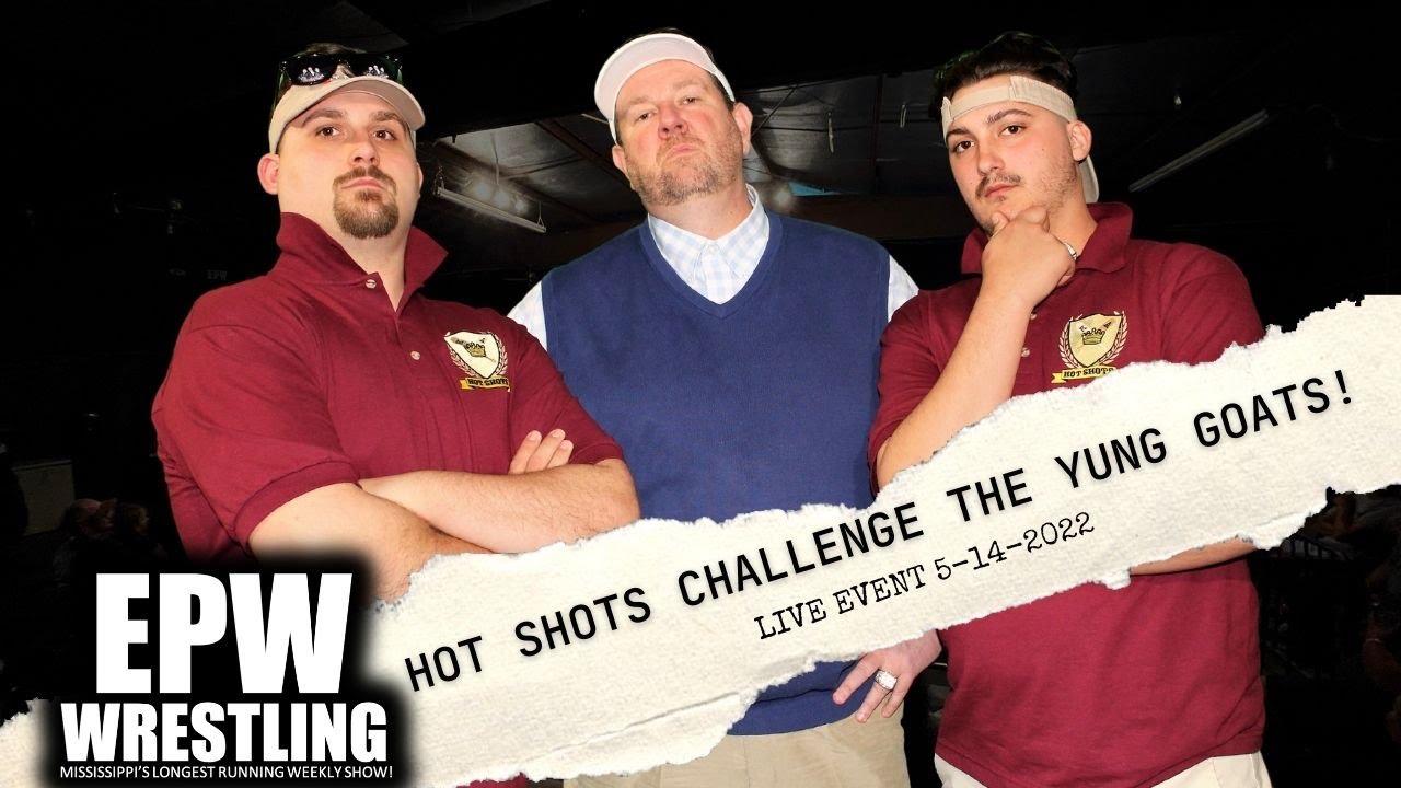 EPW WRESTLING LIVE | Hot Shots Challenge The Young Goats! - YouTube