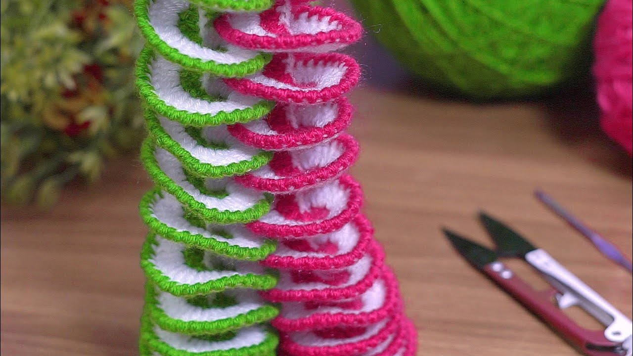 Incredible Crochet Wind Spinner/curly spiral wall hanging/Tığ Rüzgar ...