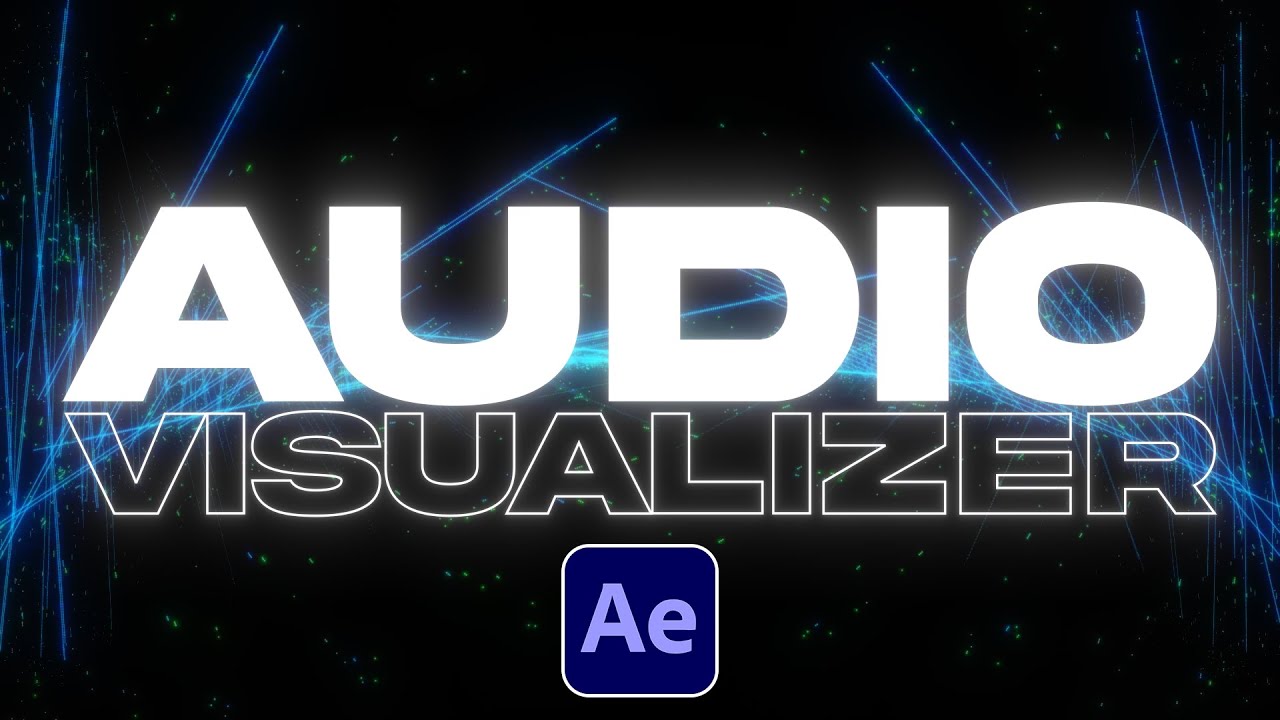 How To Make A AUDIO VISUALIZER In After Effects - YouTube