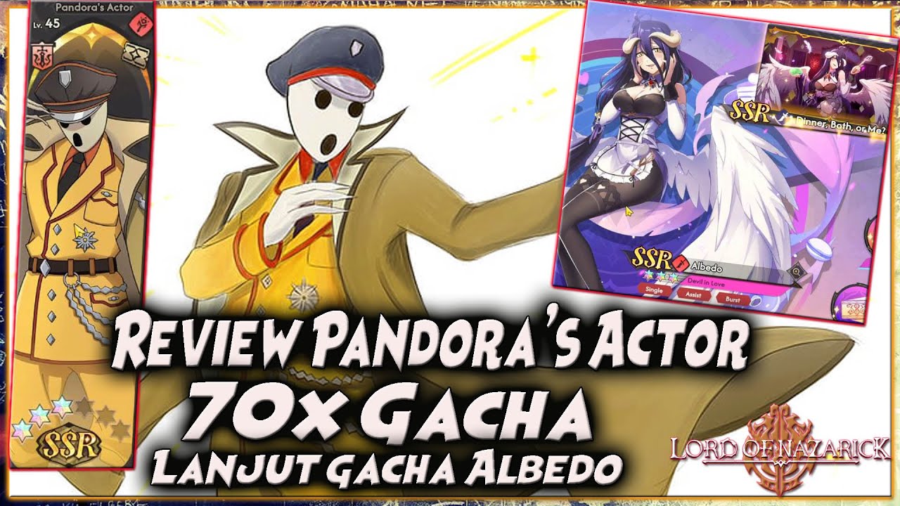 LANJUT GACHA ALBEDO MAID | REVIEW HEALER BUFFER: SSR PANDORA'S ACTOR 🔥 ...