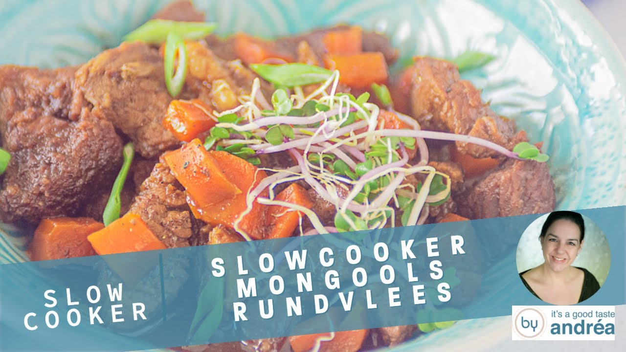 Slowcooker Mongools Rundvlees - YouTube