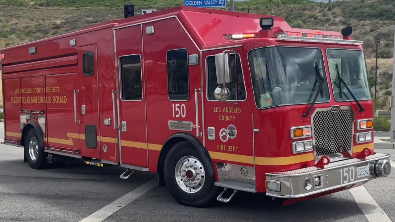 **FIRST CATCH** LACoFD Hazmat 150 - YouTube