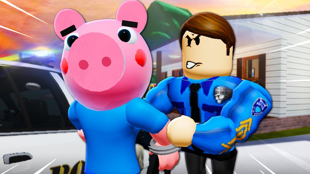 George Pig Gets Arrested?! ( A Roblox Piggy Movie) - YouTube