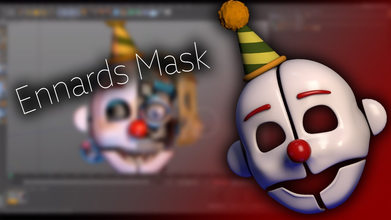 [C4D] Ennard Timelapse PT.1 (Mask) - YouTube