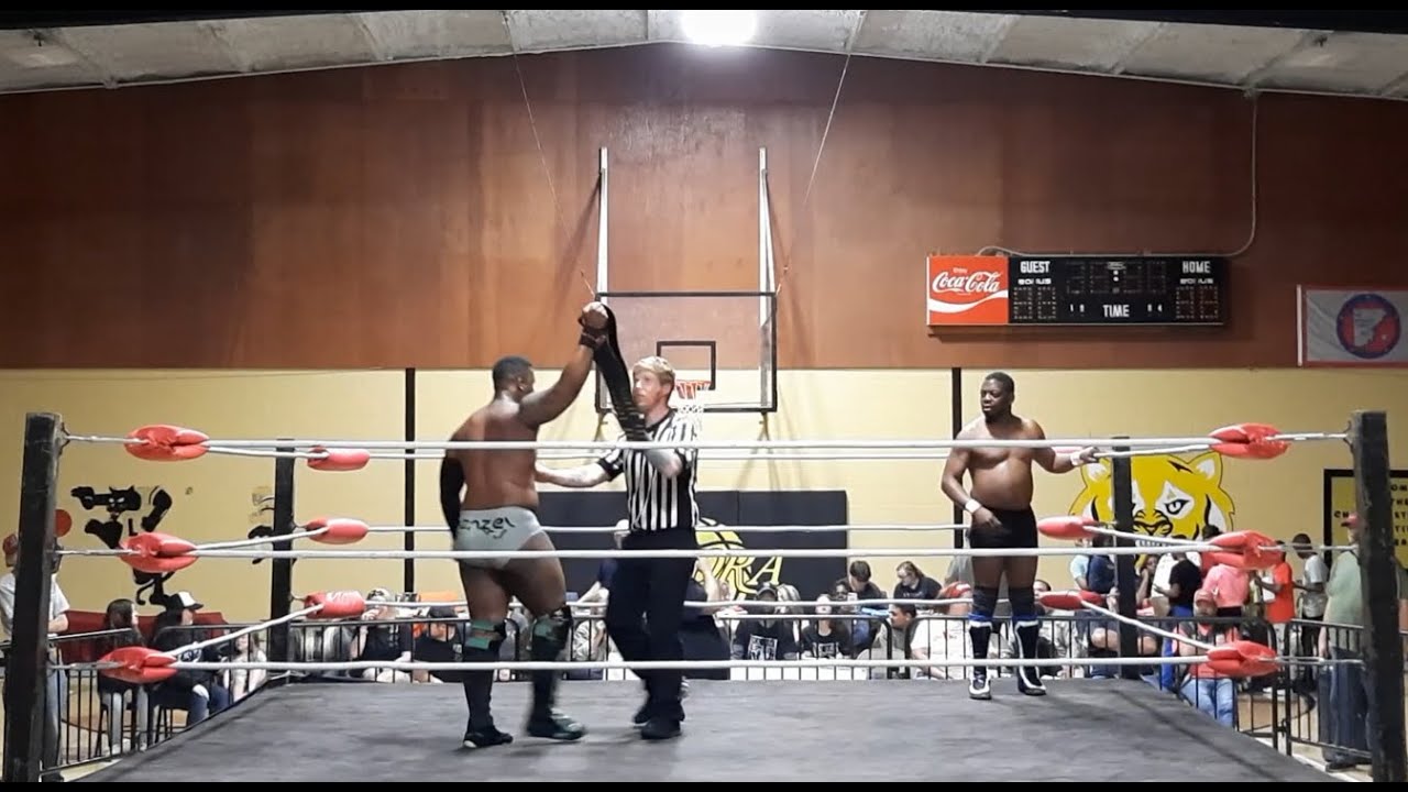 DENZEL ROLLINS w/JUSTINE CASE vs DERRICK KING (AHCW 5/7/2022 LUXORA AR ...