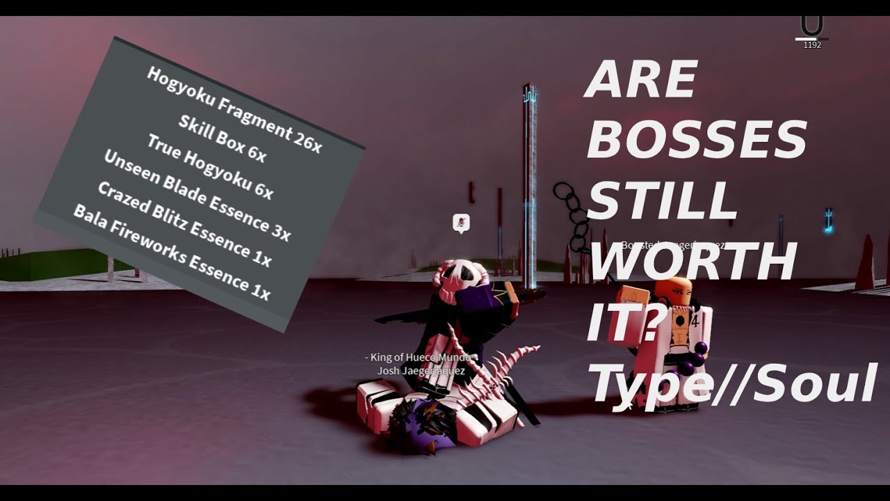| Type Soul | Are Bosses Still WORTH IT? - YouTube