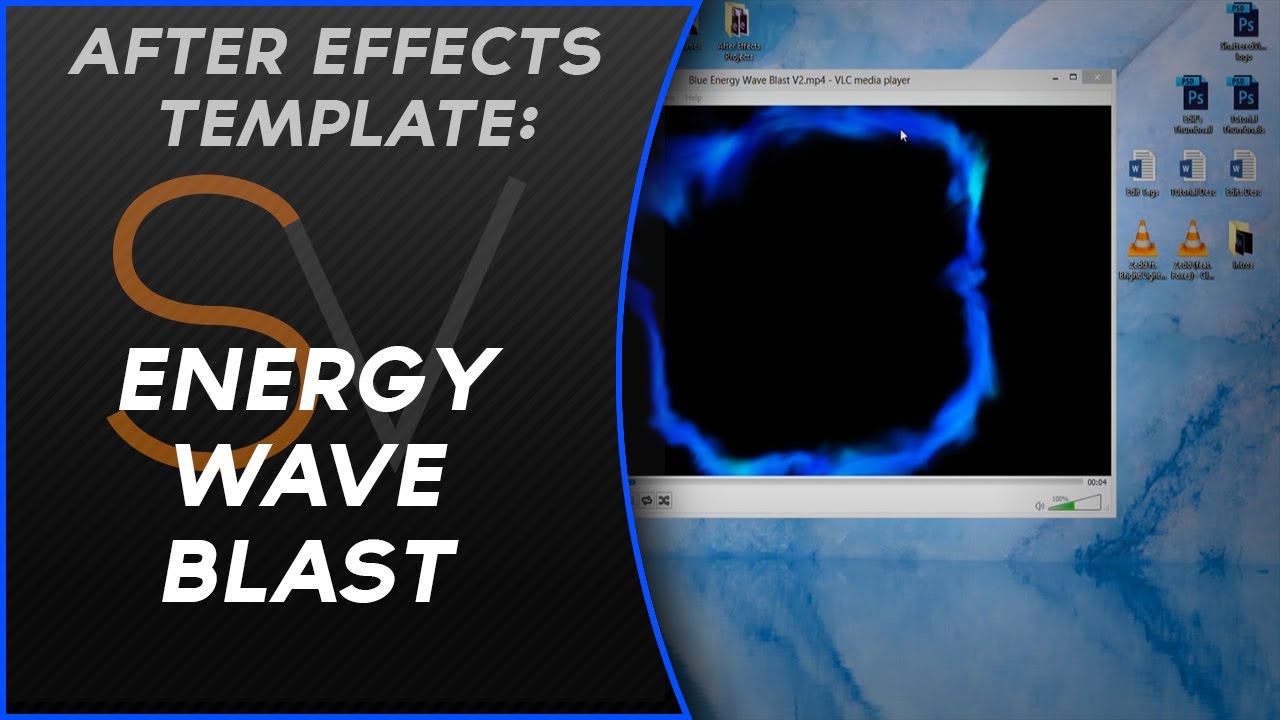 After Effects Template: Energy Wave Effect - YouTube