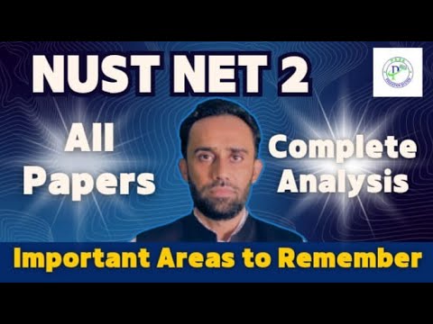 NUST NET 2 All Tests Complete Analysis I NUST NET 2 Today Paper MCQs I ...