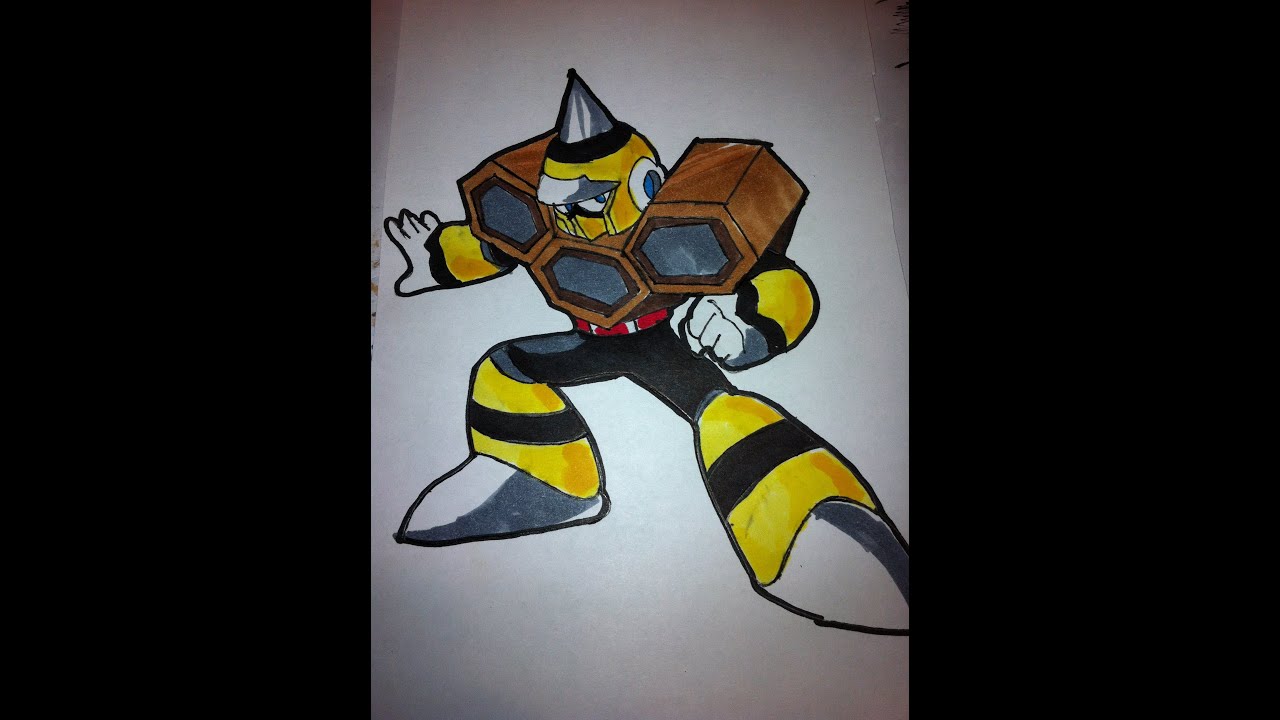 Hornet Man Coloring part 1 - YouTube