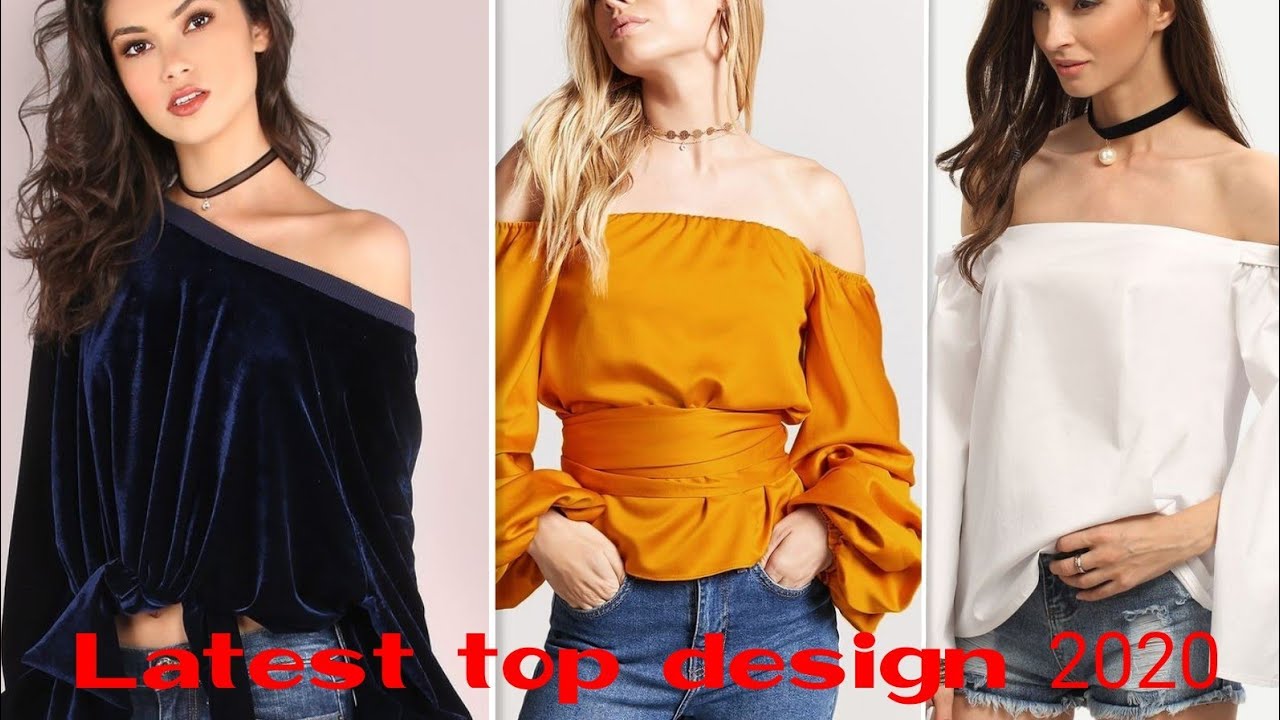 Latest top design / designer top for girls / partywear top design for ...