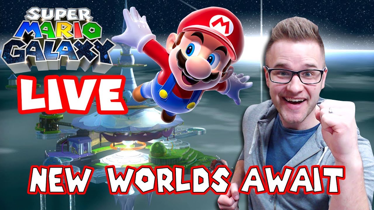 Super Mario Galaxy LIVE Stream (Part 2) Kitchen and Bedroom Galaxies ...