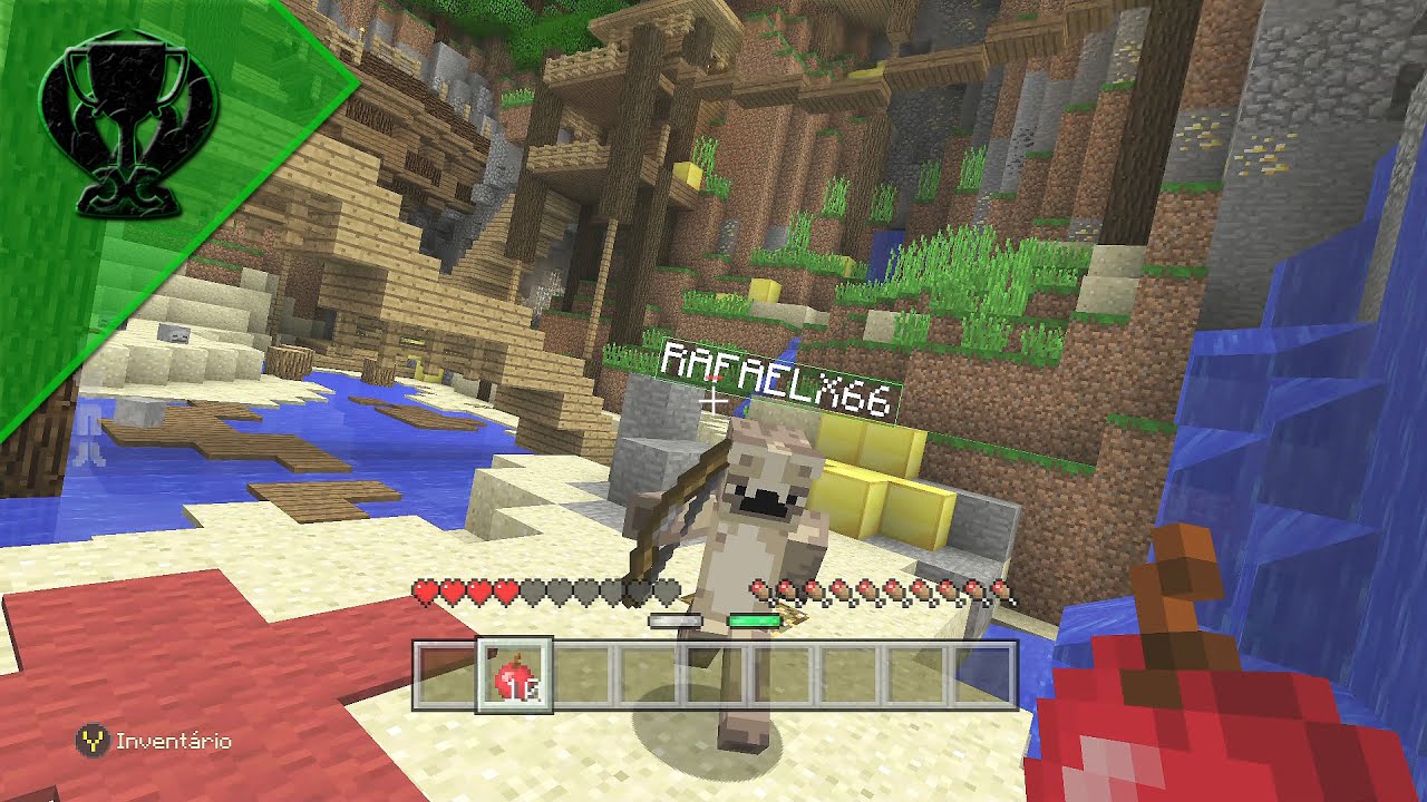 Minecraft [TU40/CU28] Apenas Um Arranhão - Guia de Conquista - YouTube