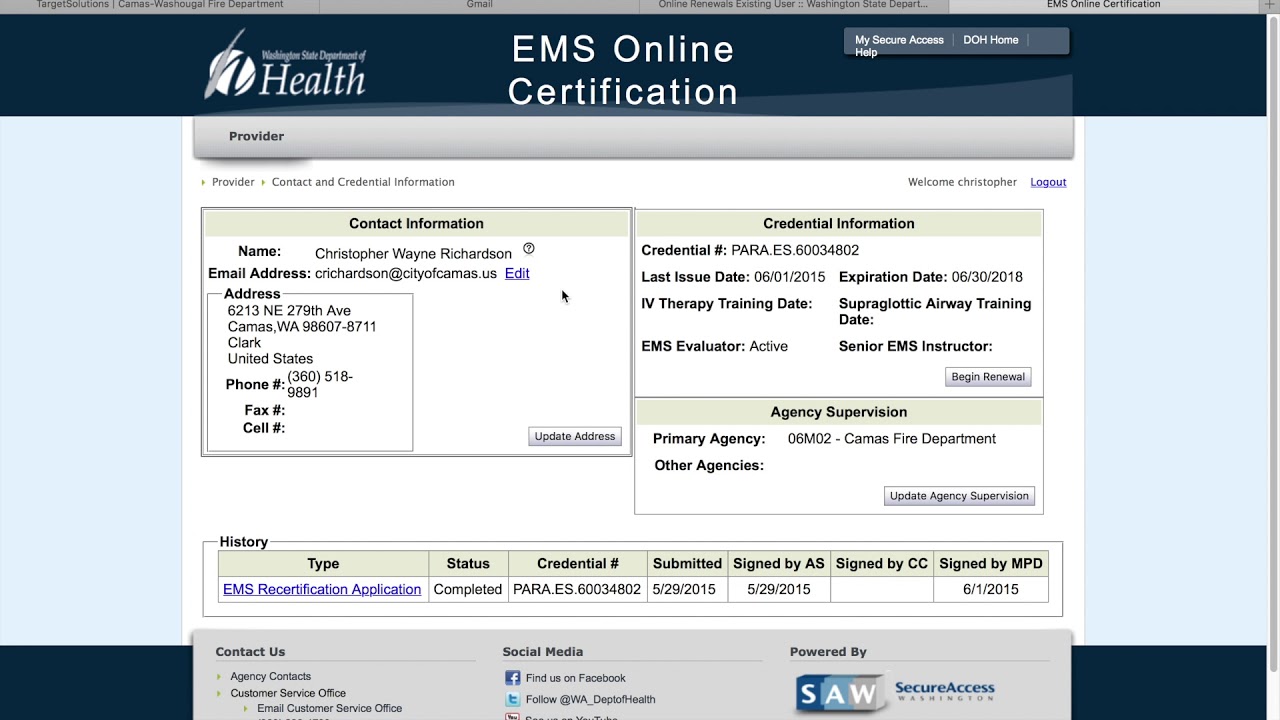 EMT CERT RENEWAL 2018 - YouTube
