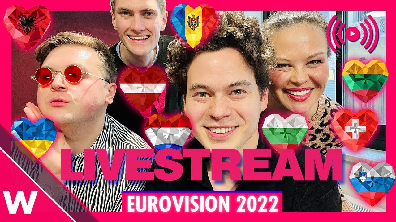 Eurovision 2022: First rehearsals livestream from Turin (Day 1 ...