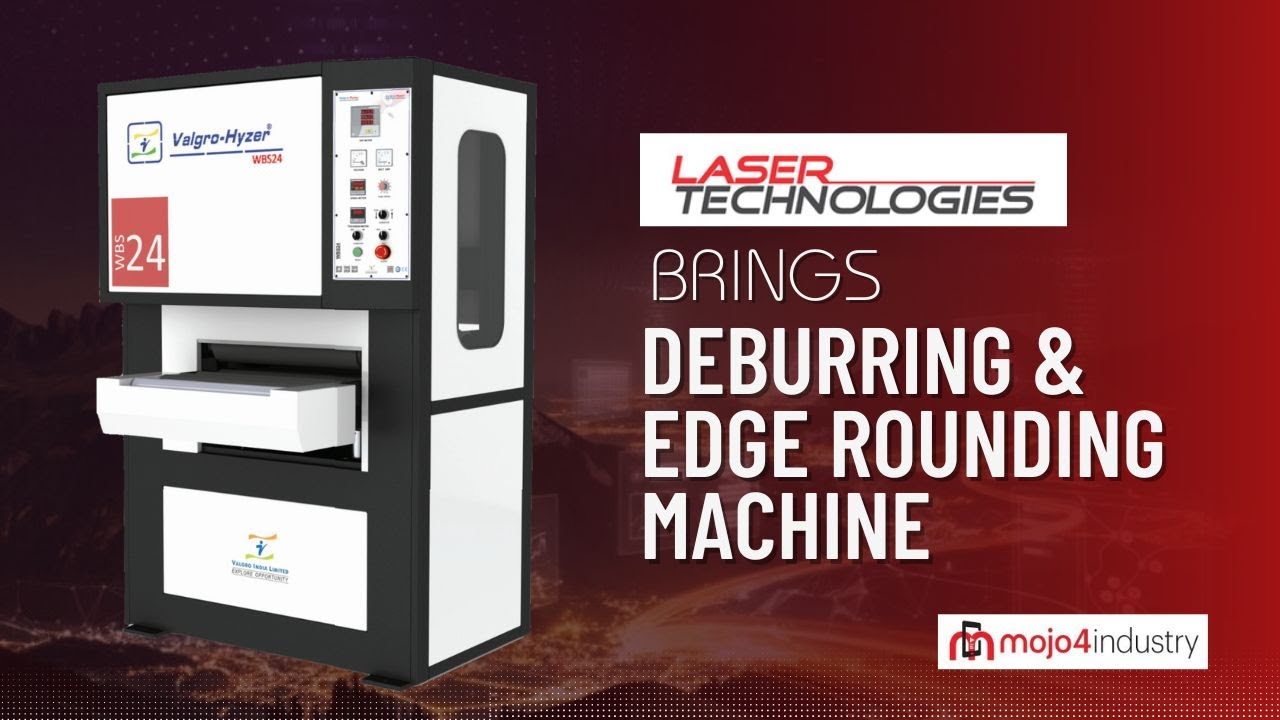 Laser Technologies brings Deburring & Edge Rounding Machine - YouTube