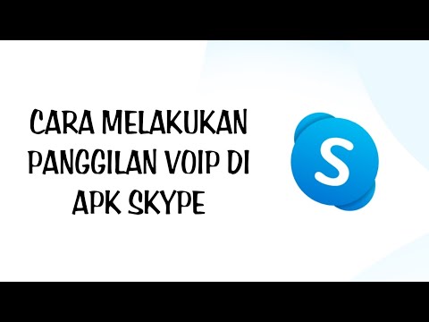 Cara Melakukan panggilan Voip di aplikasi Skype - YouTube