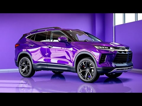 2025 Chevrolet Blazer Purple Color GLS Luxury SUV Review. - YouTube