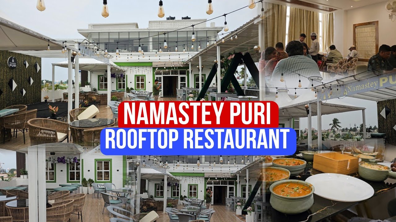 Best Rooftop Restaurant In Puri | Namastey Puri Hotel | Skylounge - YouTube