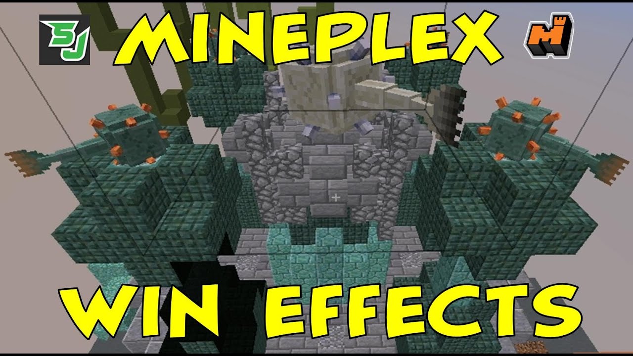 Mineplex Cosmetic Win Effects Review - YouTube
